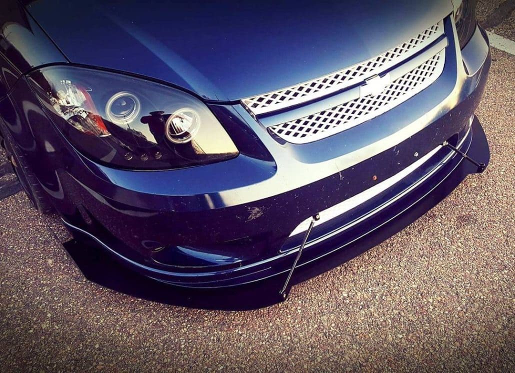 Cobalt SS Front Splitter - Velocity Aerowerks