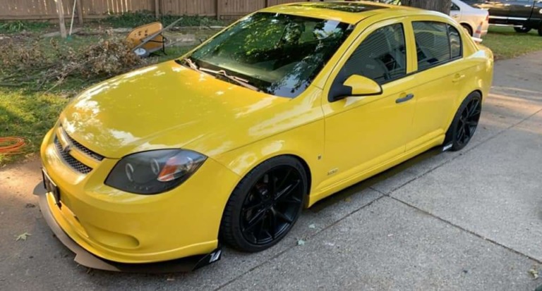 Cobalt SS Front Splitter - Velocity Aerowerks