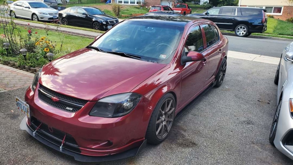 Cobalt SS Front Splitter - Velocity Aerowerks