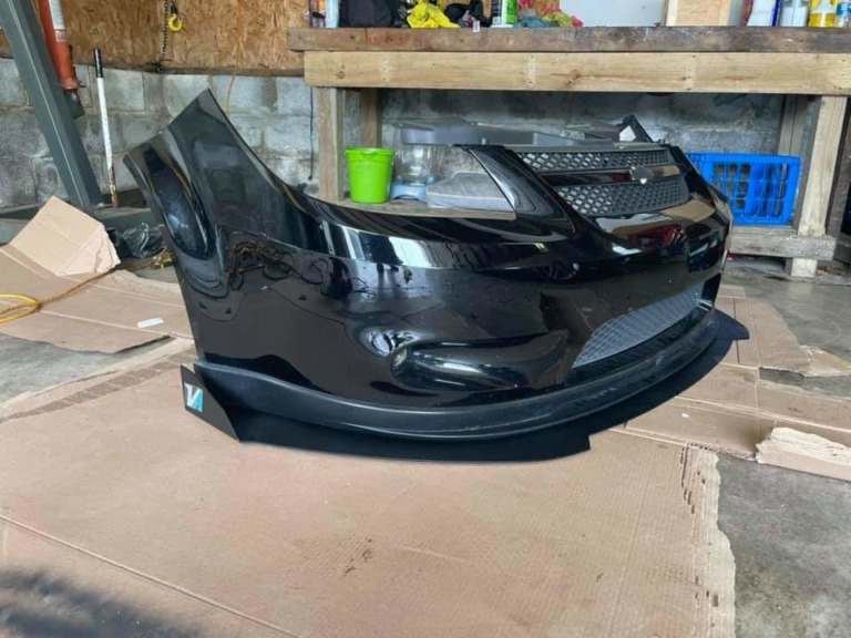Cobalt SS Front Splitter - Velocity Aerowerks