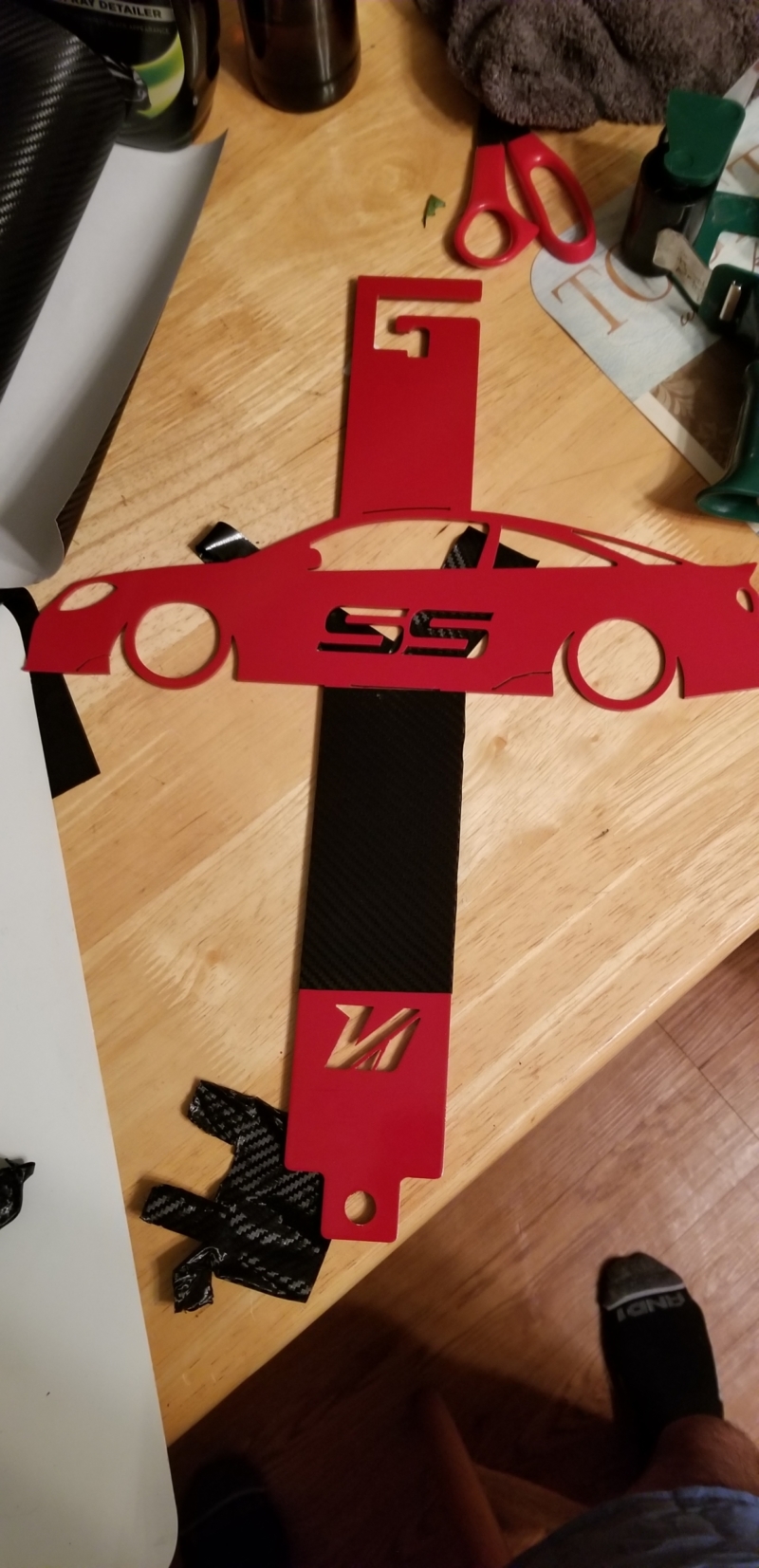 Custom Hood Props - Velocity Aerowerks