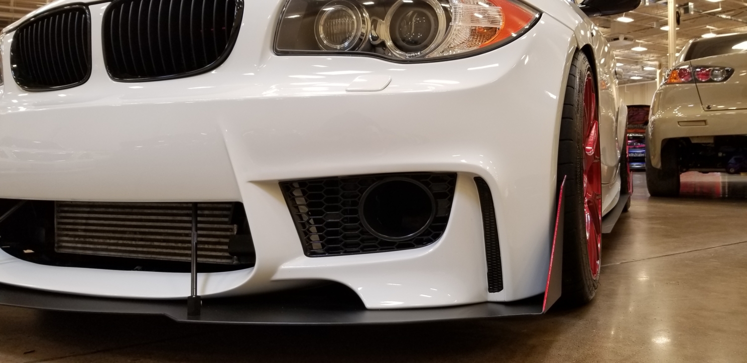 BMW 135i/1M Replica Front Splitter - Velocity Aerowerks