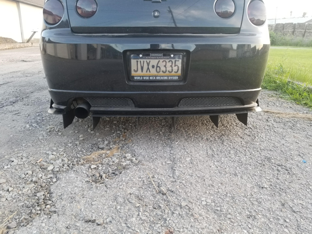 Cobalt SS Rear Diffuser - Velocity Aerowerks