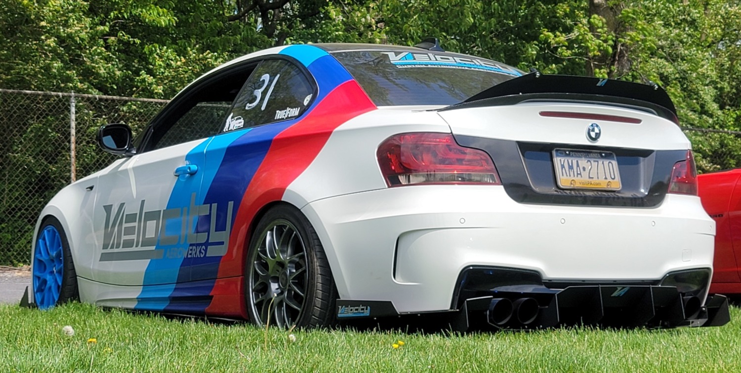 BMW 135i Rear Diffuser - Velocity Aerowerks